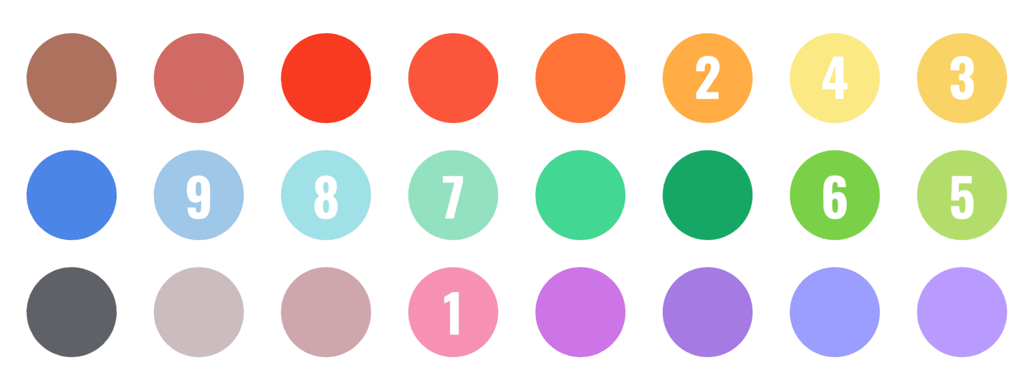 Color Code Google Drive Folders (Plus Color Cheatsheets!)