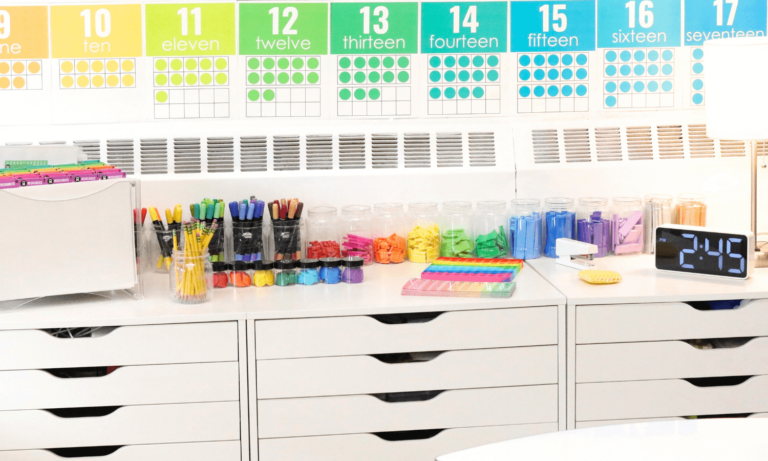 Organizing Math Manipulatives: 2 Ways to Save Tons of Time
