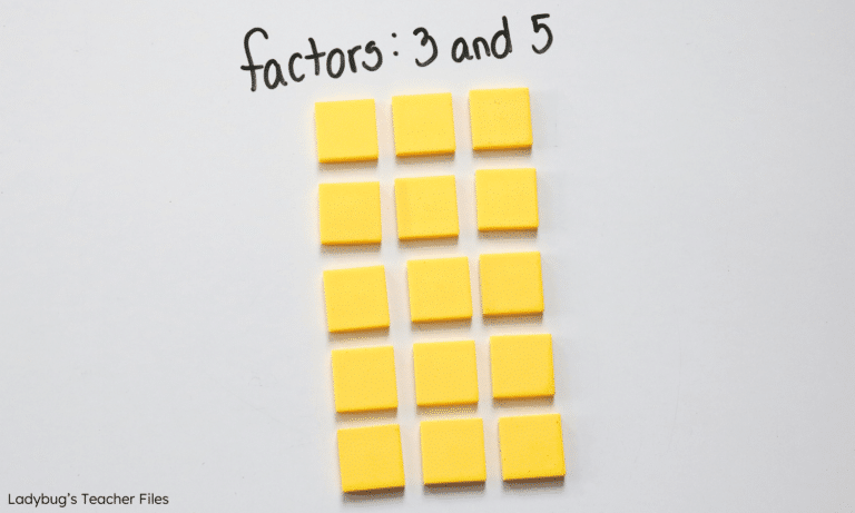 How to Use Color Tiles in Math: 20 Easy Photo Ideas