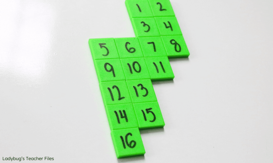 How to Use Color Tiles in Math: 20 Easy Photo Ideas
