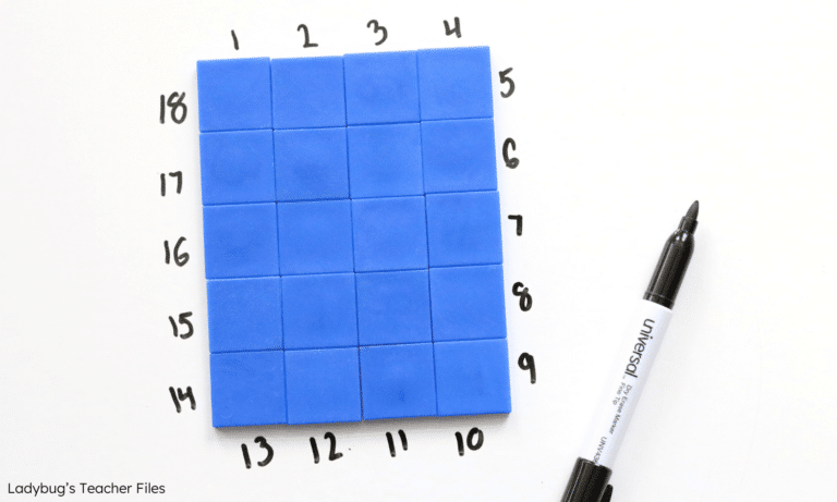 How to Use Color Tiles in Math: 20 Easy Photo Ideas