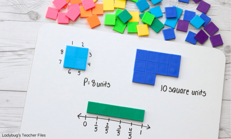 How to Use Color Tiles in Math: 20 Easy Photo Ideas