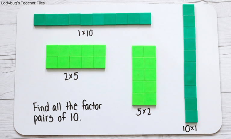 How to Use Color Tiles in Math: 20 Easy Photo Ideas