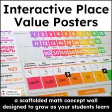 Place Value Posters: Math Concept Wall