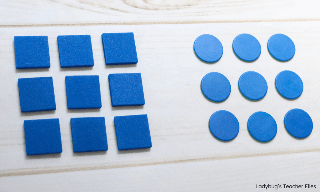 Introducing Color Tiles with 4 Open-Ended Questions