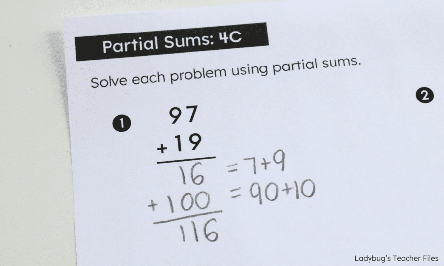 The Power of Partial Sums (Especially for Upper Elementary!)