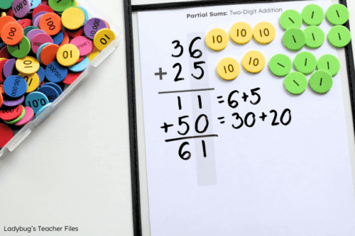 Partial Sums Addition: A Free Interactive Resource