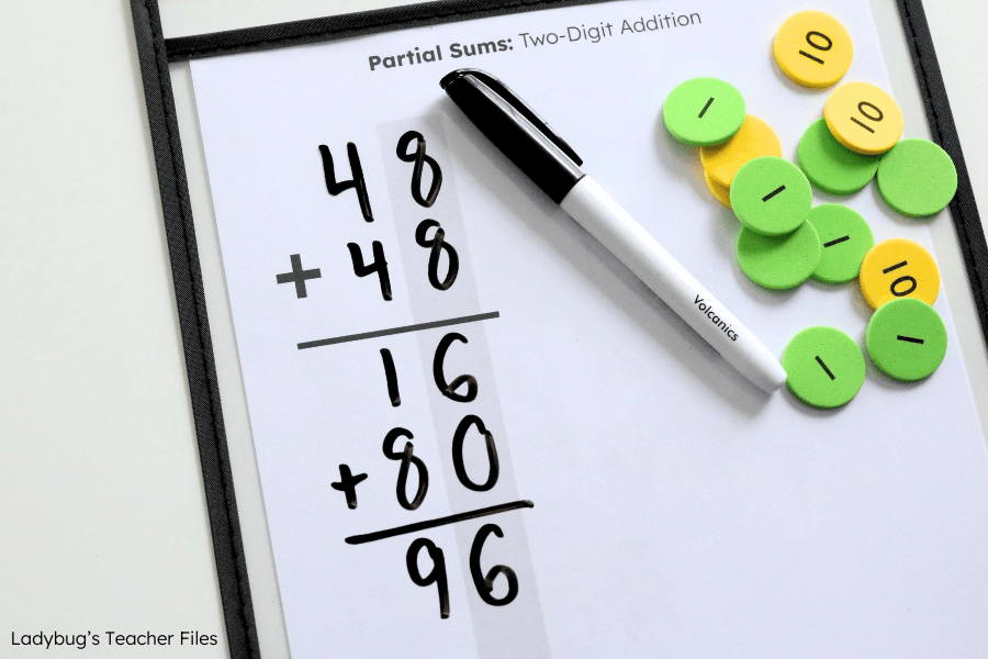 Partial Sums Addition: A Free Interactive Resource