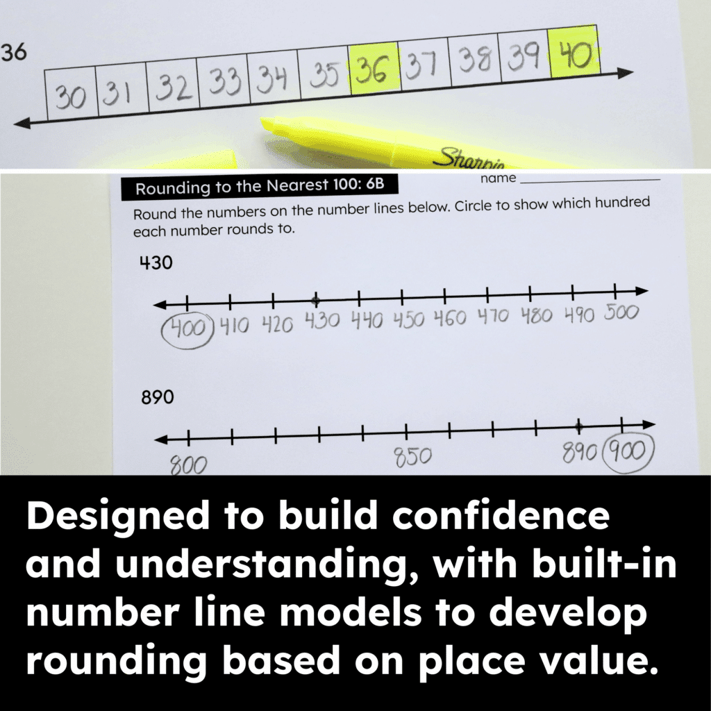 Rounding to the Nearest 10 and 100 Worksheets